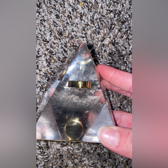 Other | Masonic Pyramid W 14 Degree Scottish Rite Ring Paperweight ...